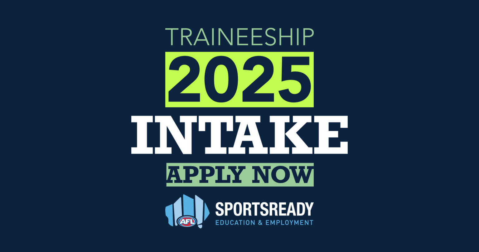 2025 Traineeships with AFL SportsReady